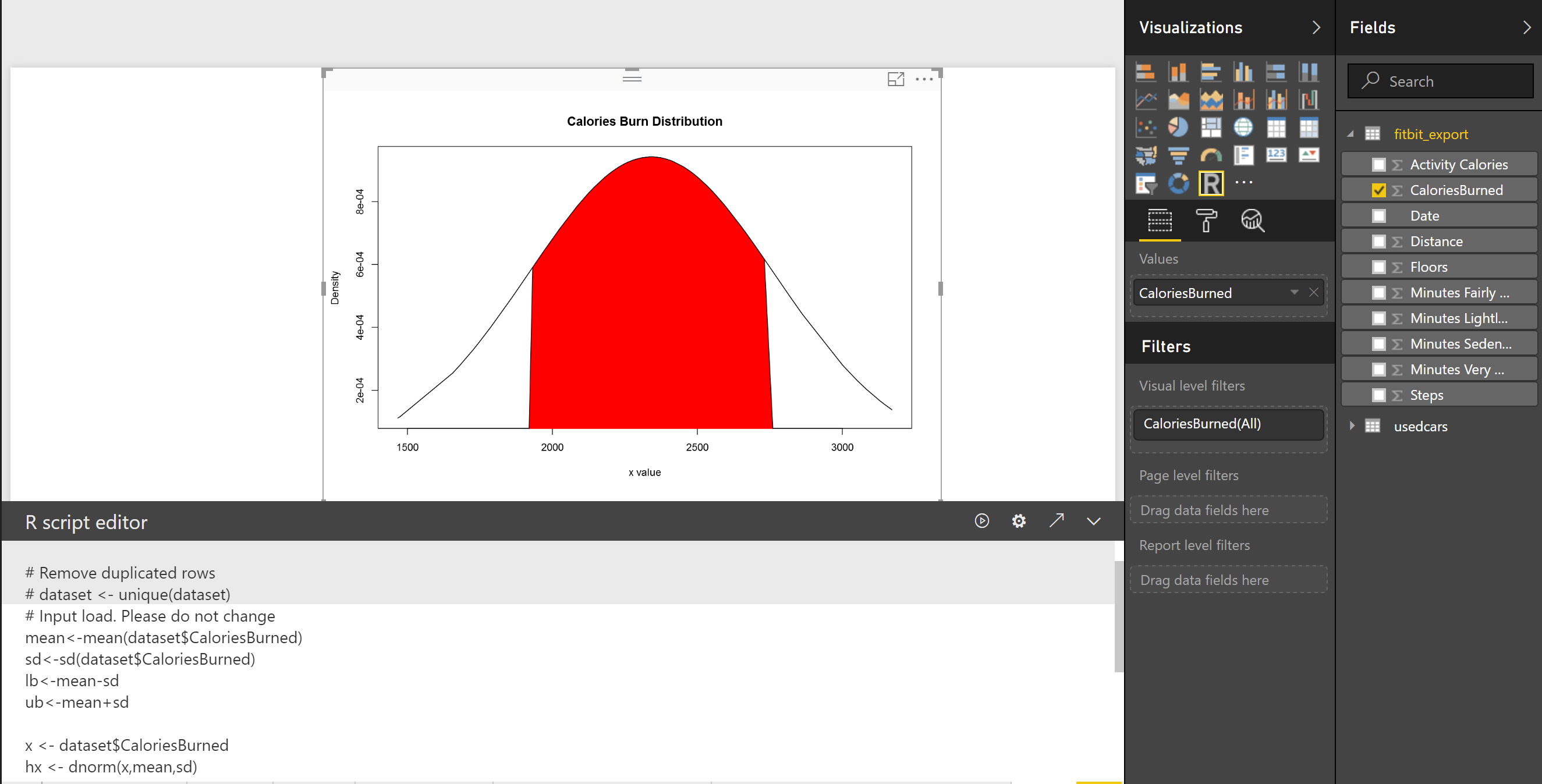 Visualizing Data Distribution In Power BI Histogram And Norm Curve 