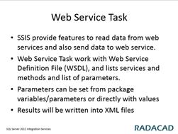 Web Service Task - SSIS 2012 Tutorial Video - RADACAD