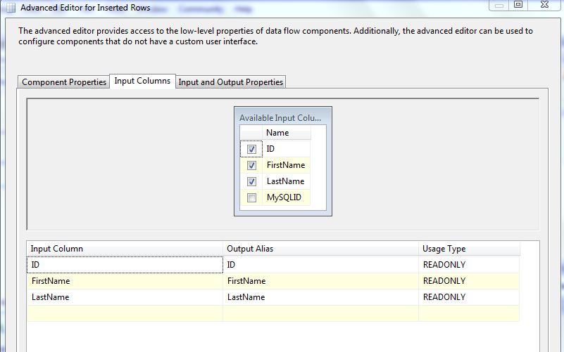 Update Insert Upsert Mysql Table From Sql Server Table Ssis 2005 Radacad 8793