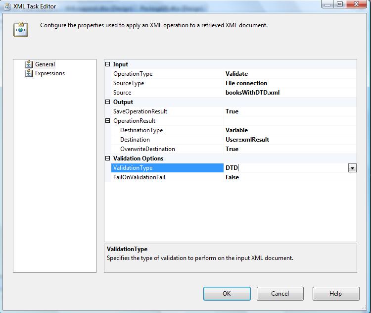 Xml Task Validating Data Radacad