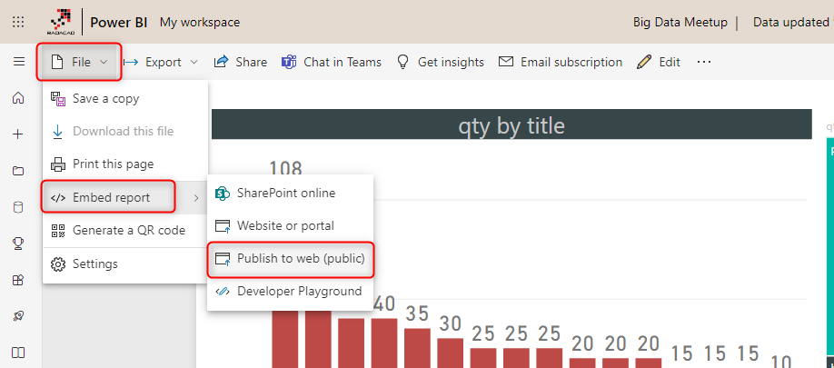 Power BI Publish To Web ions Answered RADACAD