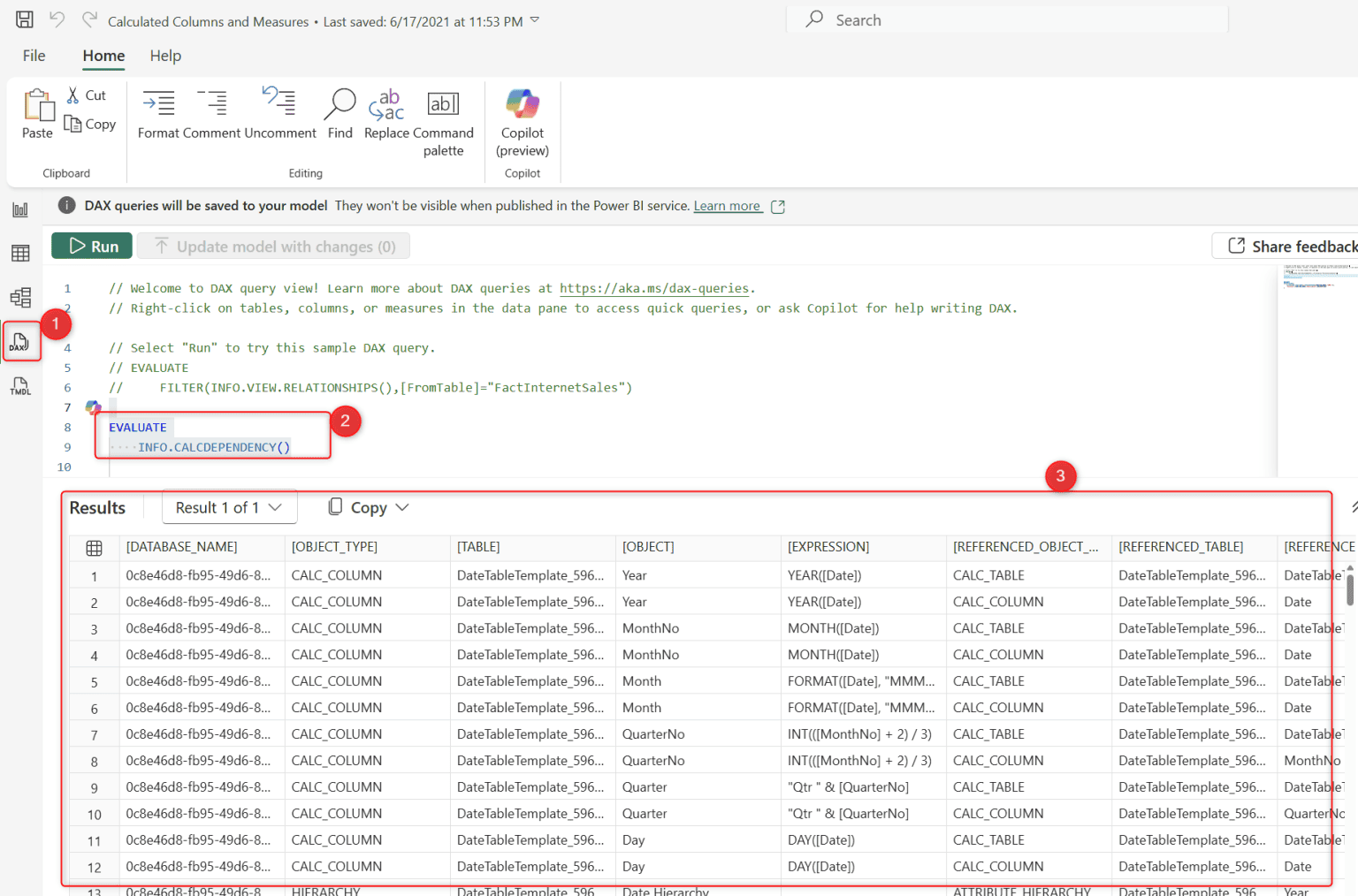 Power BI Model Analysis using DAX INFO Functions - RADACAD